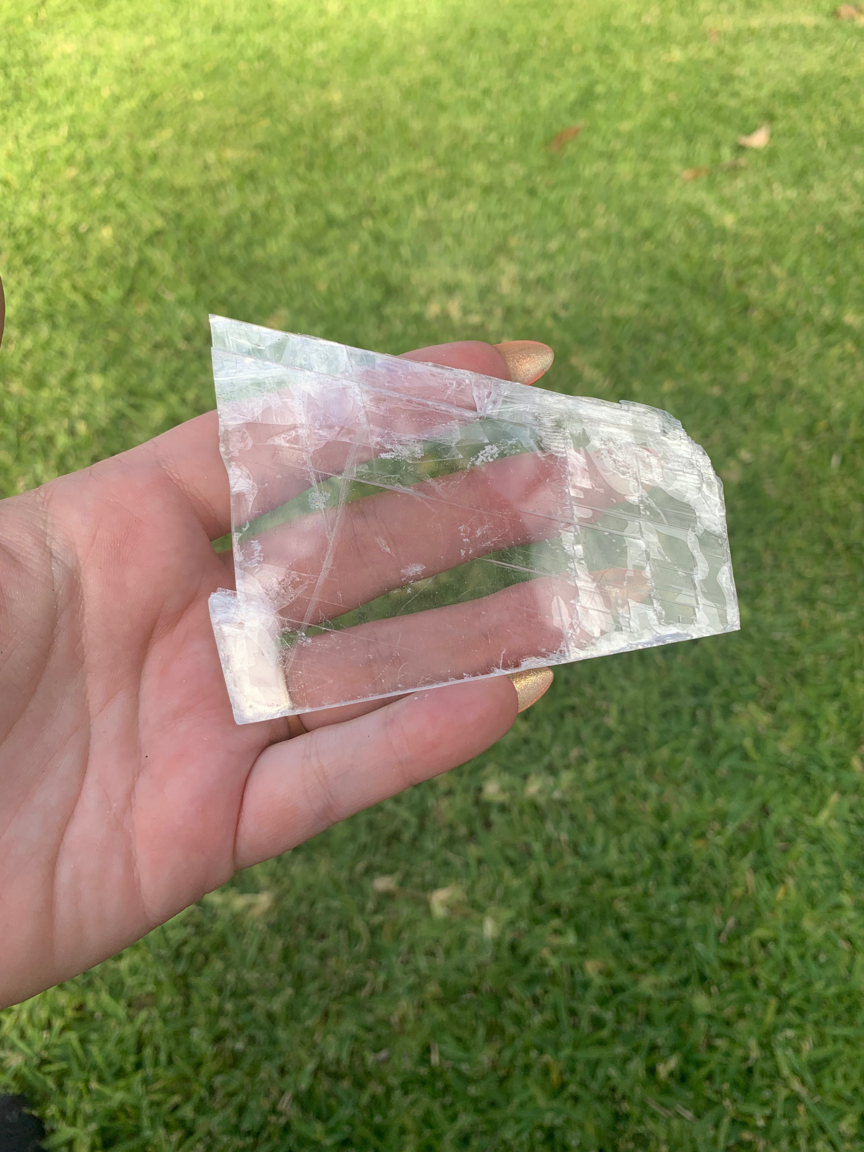 True Selenite Piece – EnokiCrystals